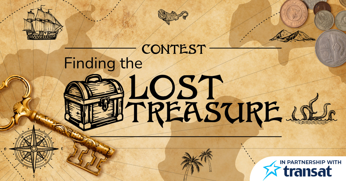 Contest : Finding the Lost Treasure! | Cheaper Vacations | Cheaper ...